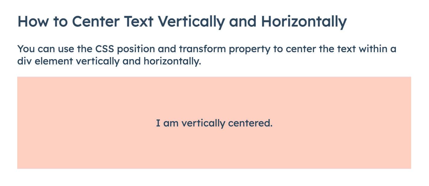 How To Center Text And Headings In Css Using The Text Align Property